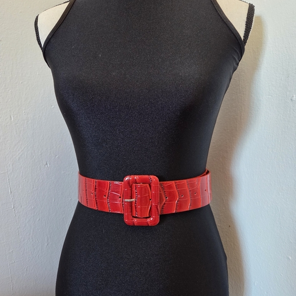 Accessories | Red Waist Belt | Poshmark
